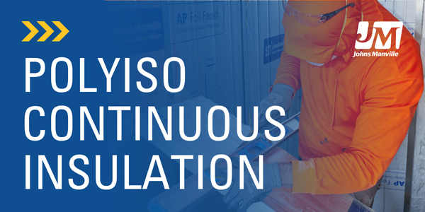 AP Foil-Faced Foam Continuous Insulation | Johns Manville